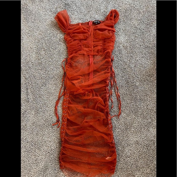 Rehab | Dresses | Rehab Lab Sheer Dress | Poshmark